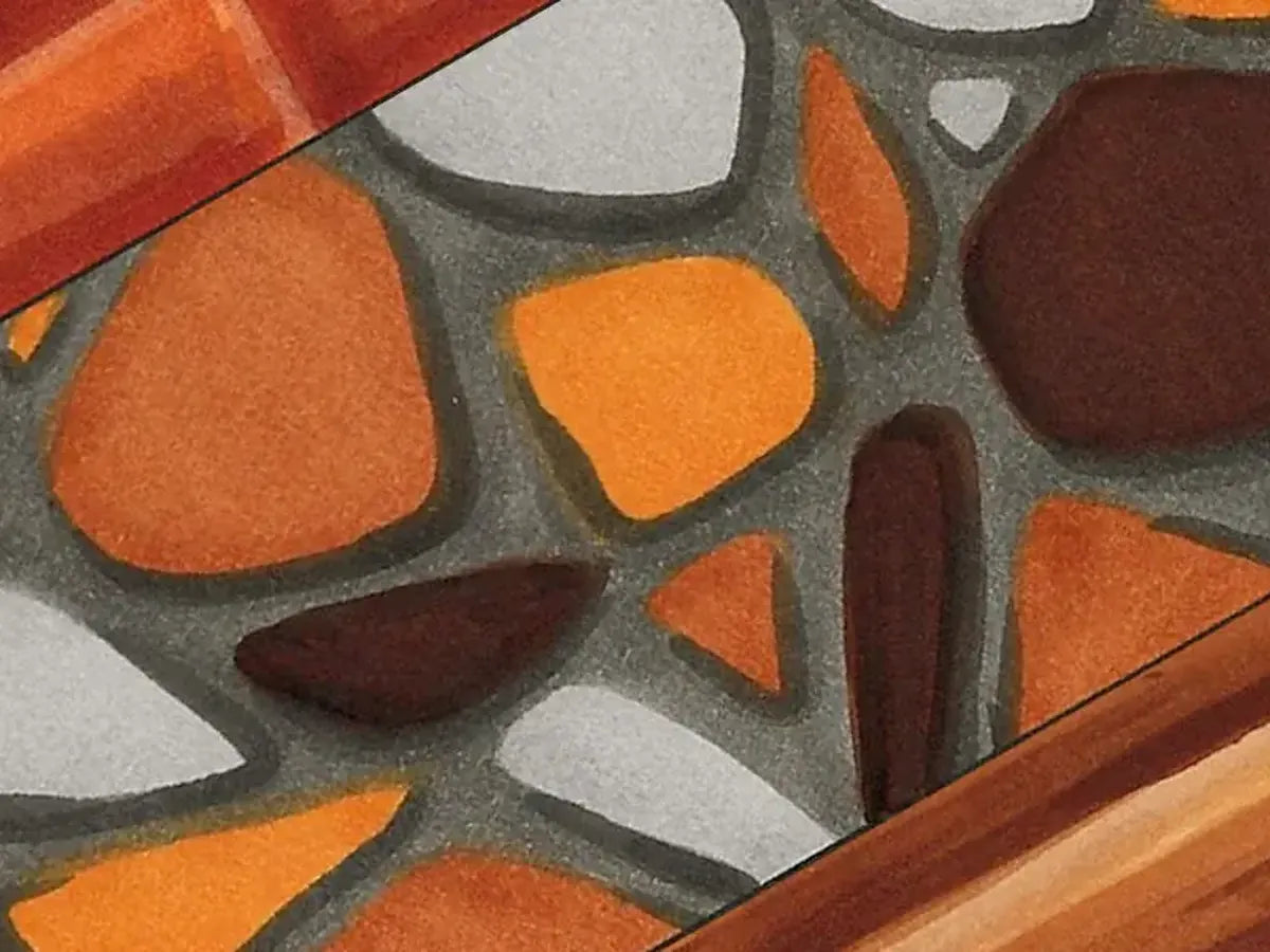 Intro to textures: brick stone wood – COPIC® Markers