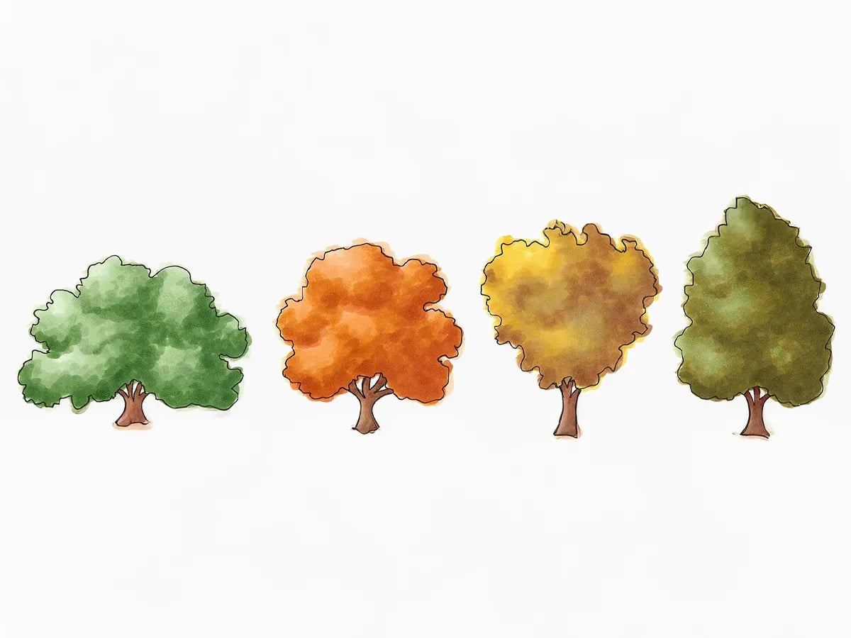 Nature coloring TREES pt. 2 – COPIC® Markers