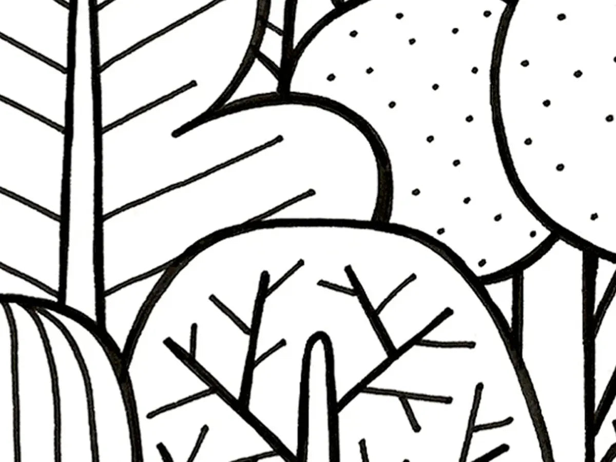 TREES drawing a forest – COPIC® Markers