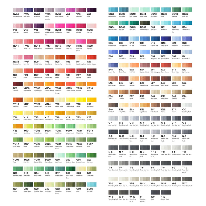 COPIC® Classic Markers | COPIC® Markers